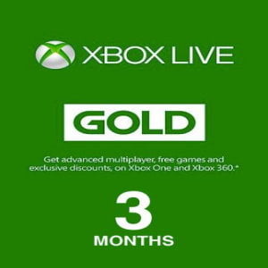 Xbox Live GOLD Subscription Card 3 Months - GamerShopBD